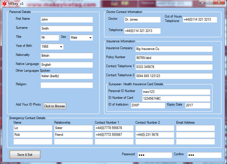 personal-details-screen – MEkey ICE ID Tags